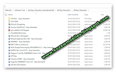 All Crack Tools Keygan Collection Files - KoZaw Mobile & IT နည်းပညာ