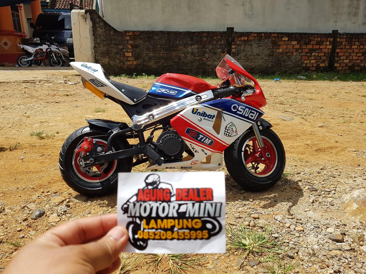 AGUNG DEALER MOTOR MINI - LAMPUNG: Mini GP 50 CC Mantap...