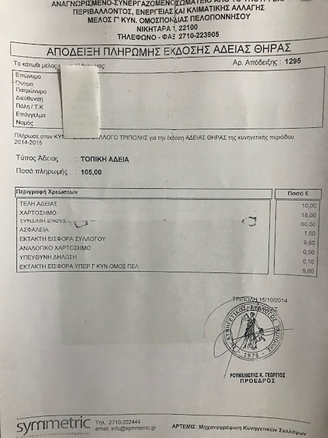 ORTHOLOGIKA: ΚΥΝΗΓΕΤΙΚΟΣ ΣΥΛΛΟΓΟΣ ΤΡΙΠΟΛΗΣ : ΜΗΝΥΣΗ ΚΑΤΕΘΕΣΕ ΚΥΝΗΓΟΣ ...