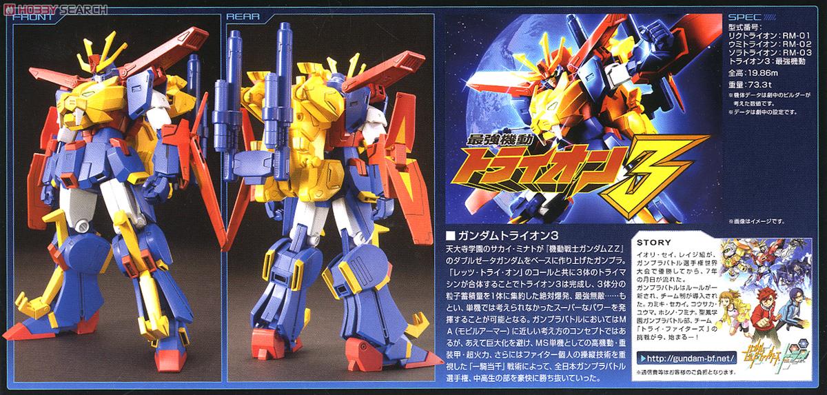 HGBF 1/144 Gundam Tryon 3 - Release Info, Box art and Official Images