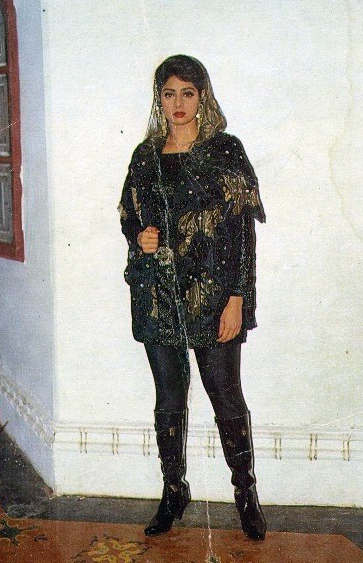 Sridevi: Sridevi's final look in Roop Ki Rani Choron Ka Raja (1993)