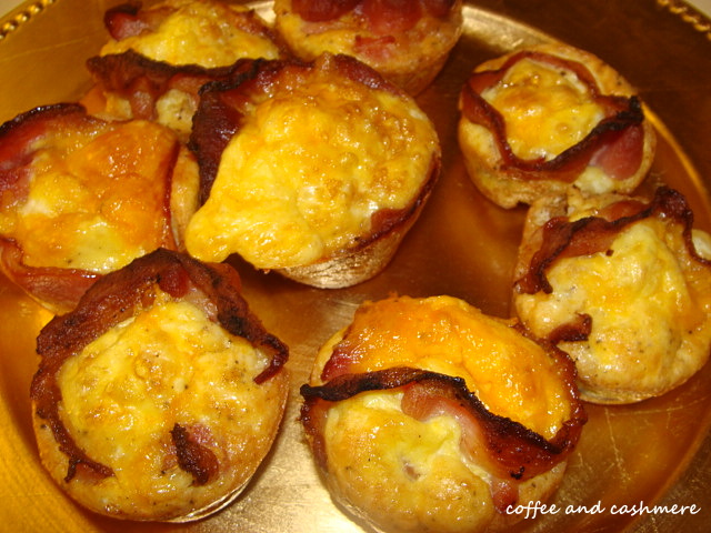 Coffee and Cashmere: Bacon Cups FTW