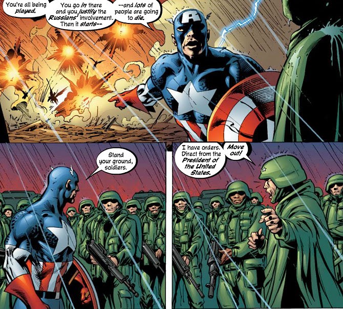 The Peerless Power of Comics!: Standoff!