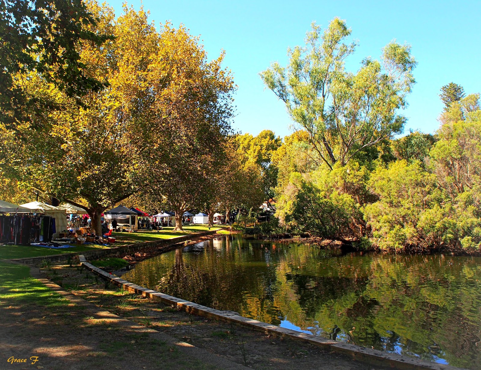 Perth Daily Photo : Autumn fair in Hyde Park..