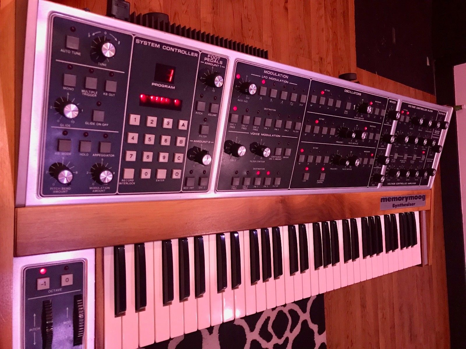 MATRIXSYNTH: FULLY Restored MOOG Memorymoog Keyboard Synthesizer W ...
