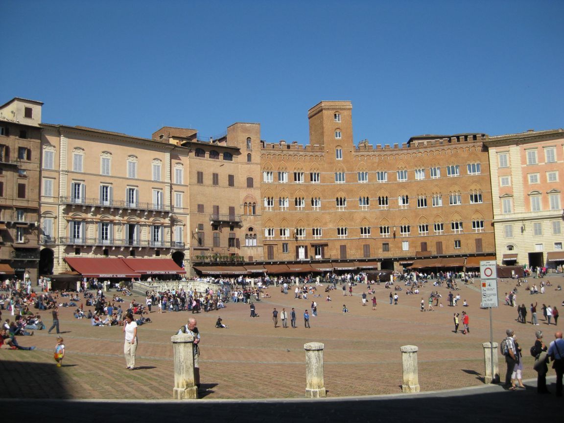 Siena (Italia): Piazza del Campo y alrededores
