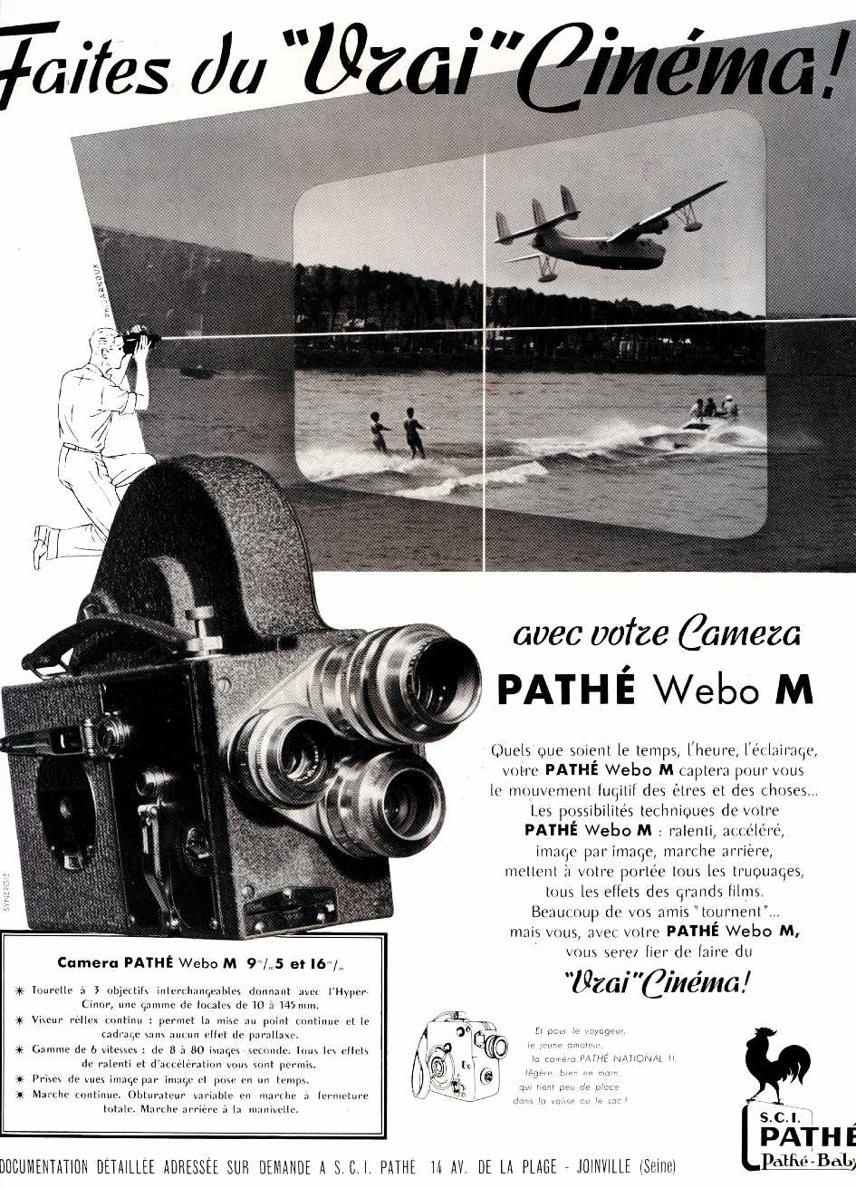 asalto visual: El Pathé Baby: cuando el cine se hizo "portable"