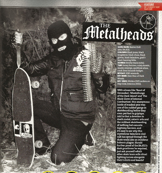 THE BARRIER KULT: BARRIER KULT FEATURED IN FRONT MAGAZINE ISSUE 172