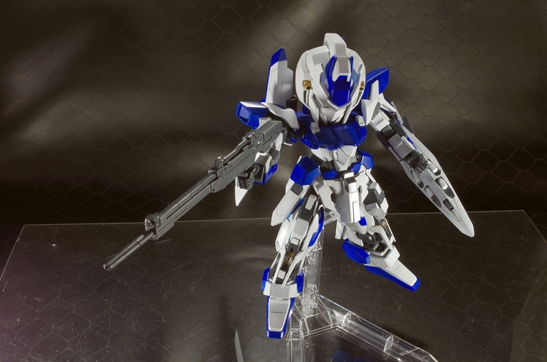 GUNDAM GUY: SD + HG Delta Plus Test Color Ver. - Customized Build