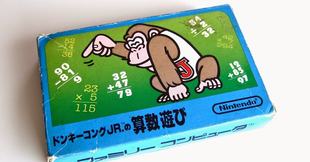 The Gay Gamer: With this copy of Donkey Kong Jr. no Sansuu Asobi, my ...