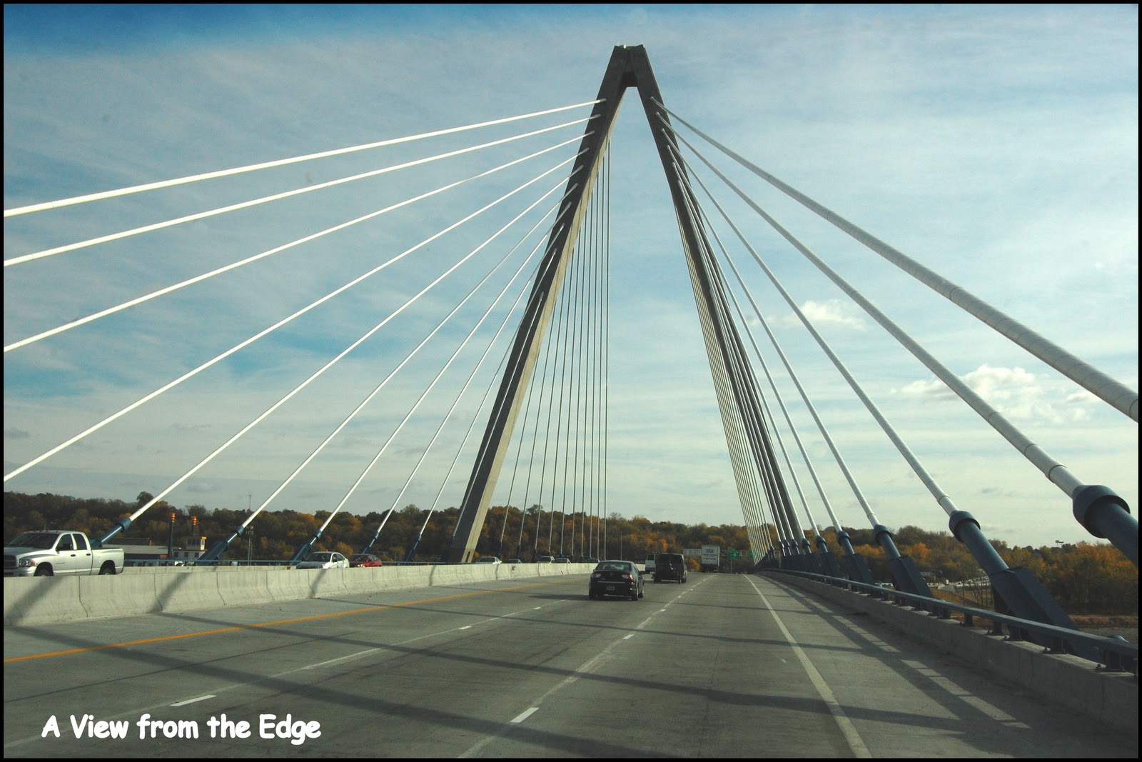 A View from the Edge: Sunday Bridges - Crossing the Missouri River