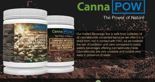 Bebida instantânea de Cannabis Canna POW