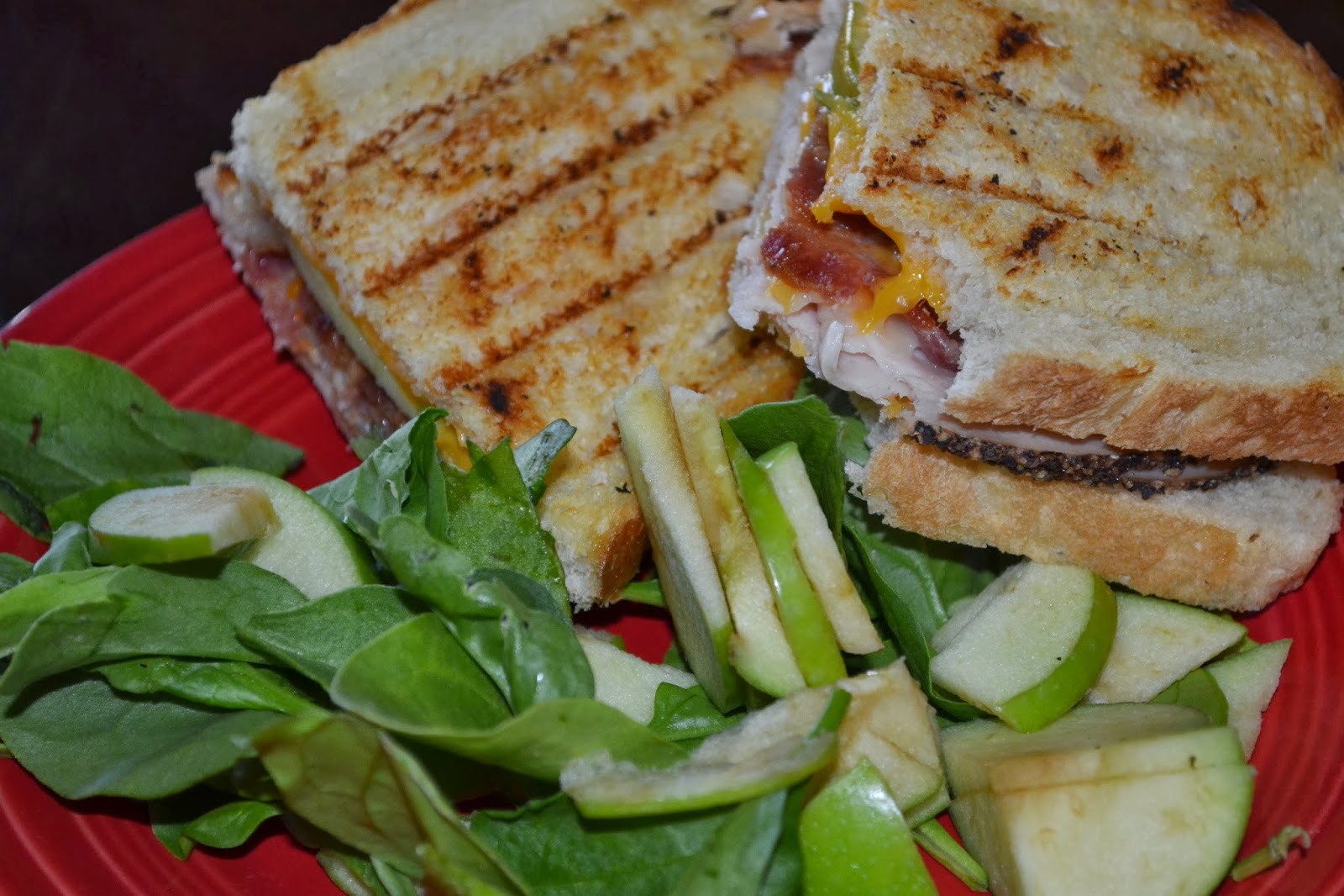 HealthyEatsGirl: Pepper Turkey, Bacon Apple, Grilled Cheese Sandwiches ...