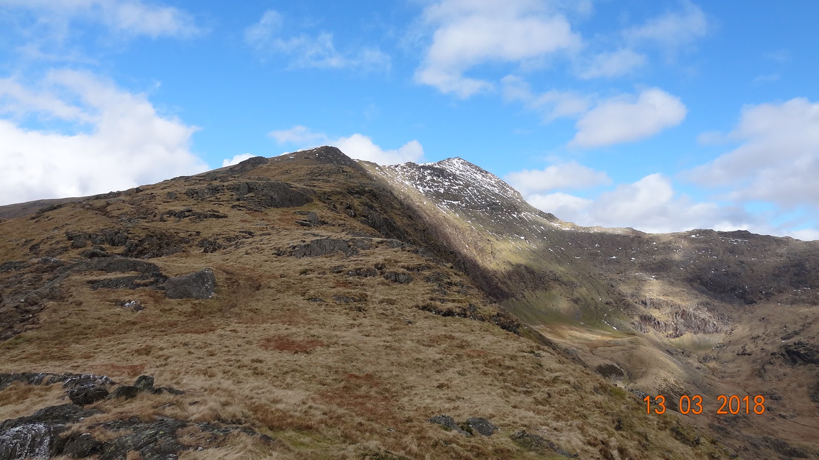 A Redeye View: Snowdon via the South Ridge & Watkins Path 13-3-2018