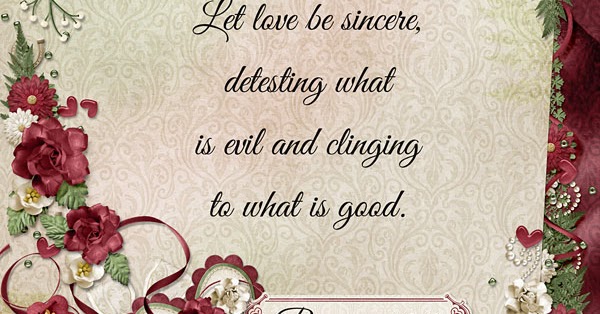 Layout for Today: Be Sincere (or Artificial Love)