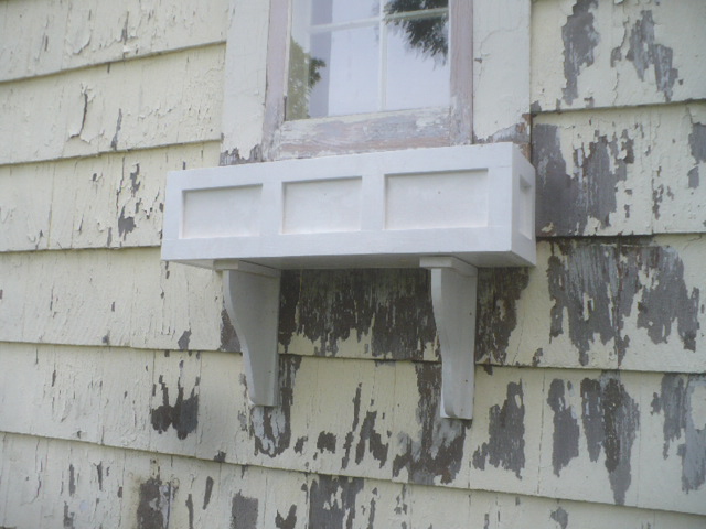 Gear Acres at Top of the Hill: Hanging Window Box with Brackets