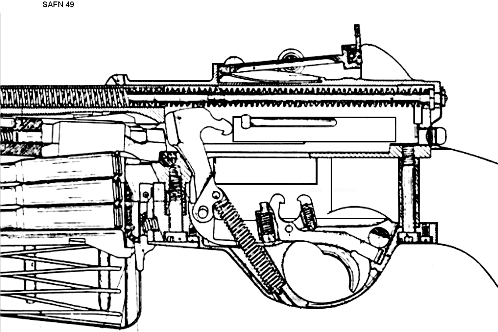 FN 49 INFANTRY RIFLE BLUEPRINTS
