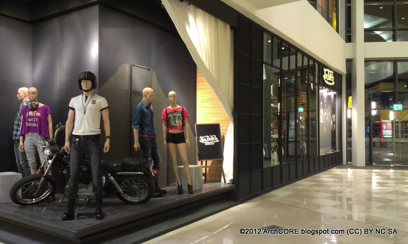 ArchCore: Von Dutch window display at Mega Bangna