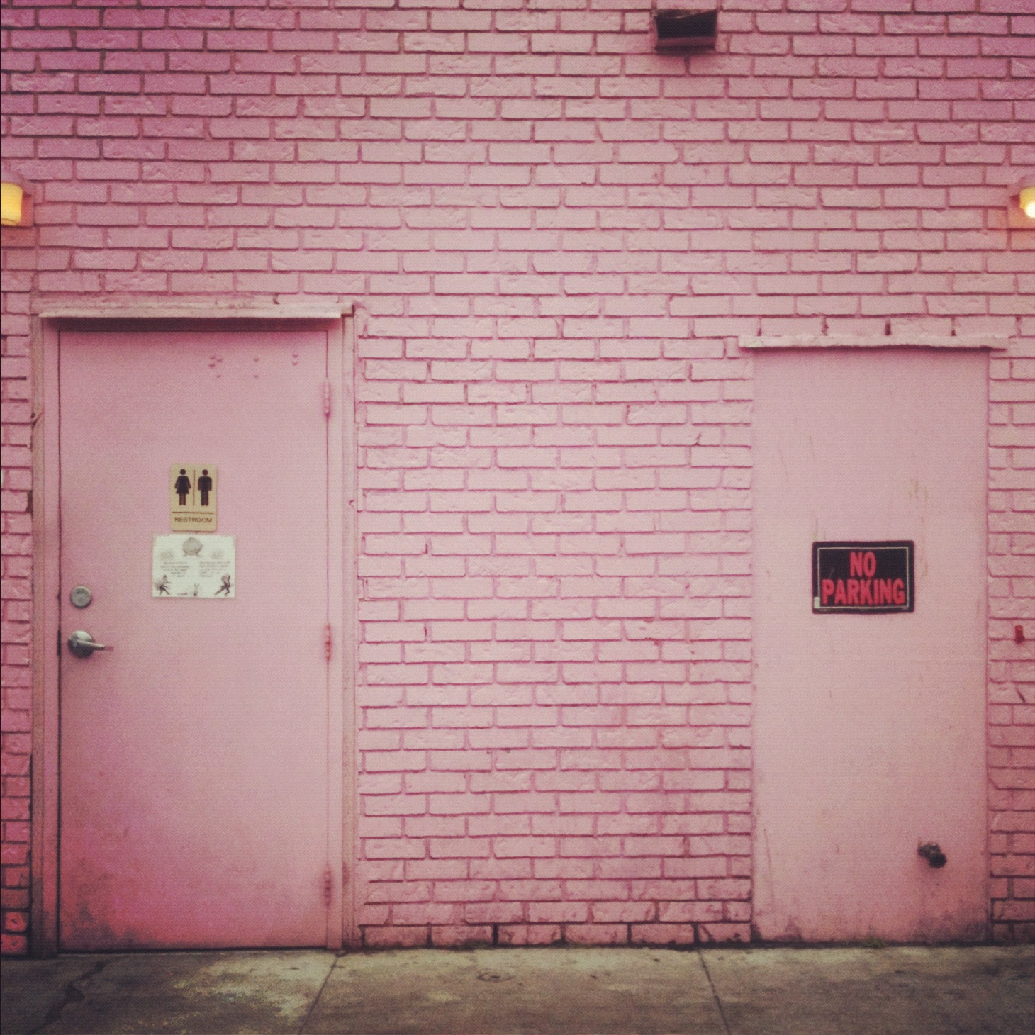 hula seventy: pink walls and safety pins