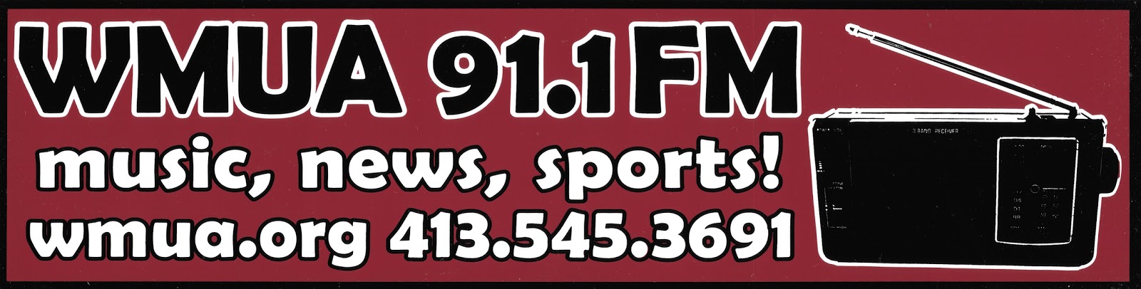 Radio Sticker of the Day: WMUA