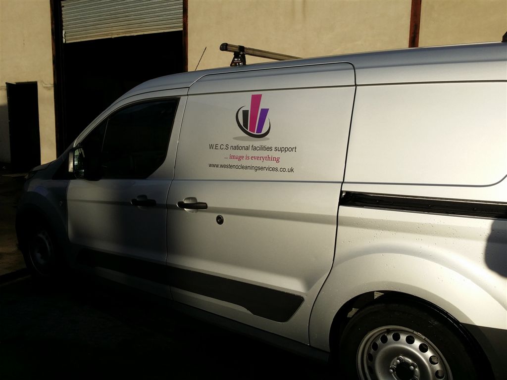 The Green I Signs Blog: Ford Connect & Transit van graphics for West ...