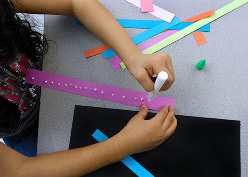 bitz n' bytz ......: Kaseberg Art Residency: Exploring Color and Line