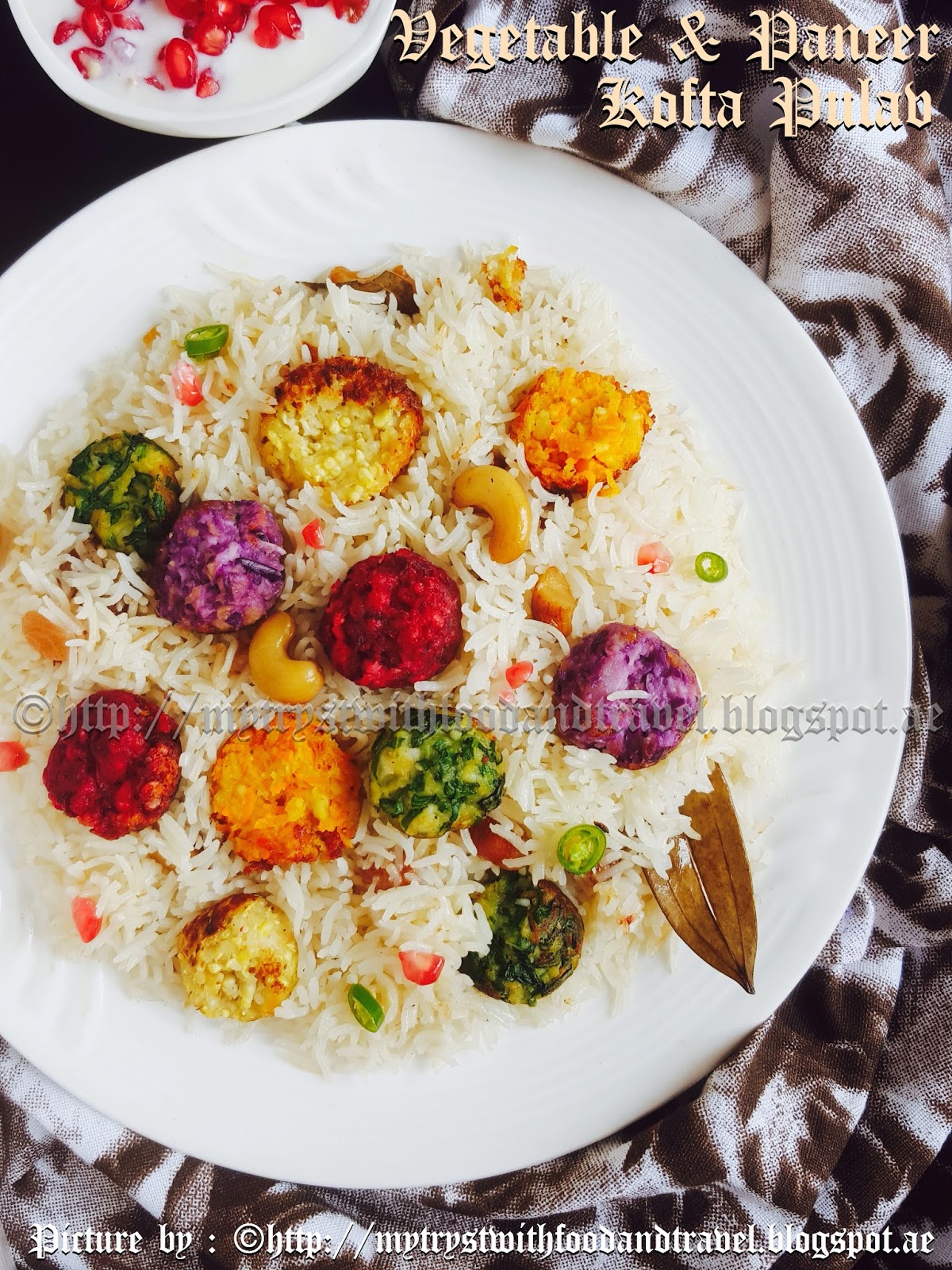 My Tryst With Food And Travel: Pichkari Pulao Recipe / Holi Recipes ...