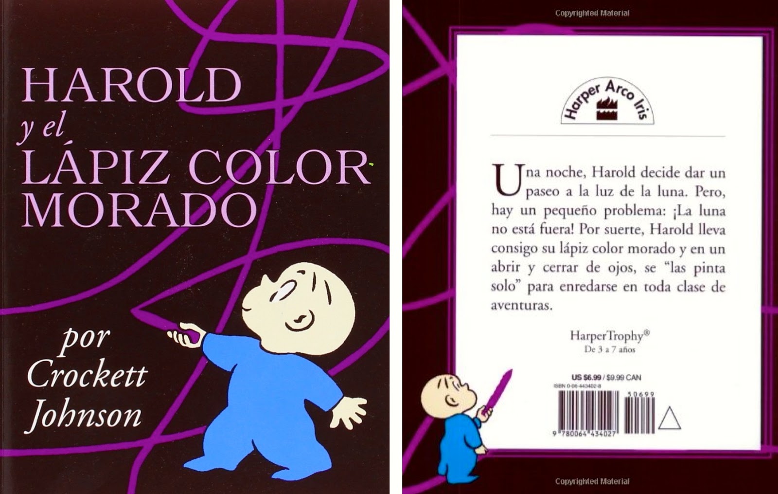HAROLD Y EL LÁPIZ COLOR MORADO