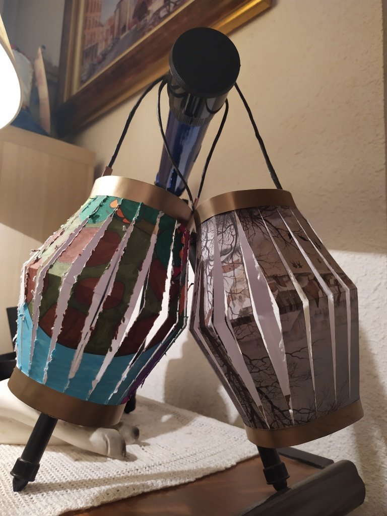 5BPradera: Faroles de papel