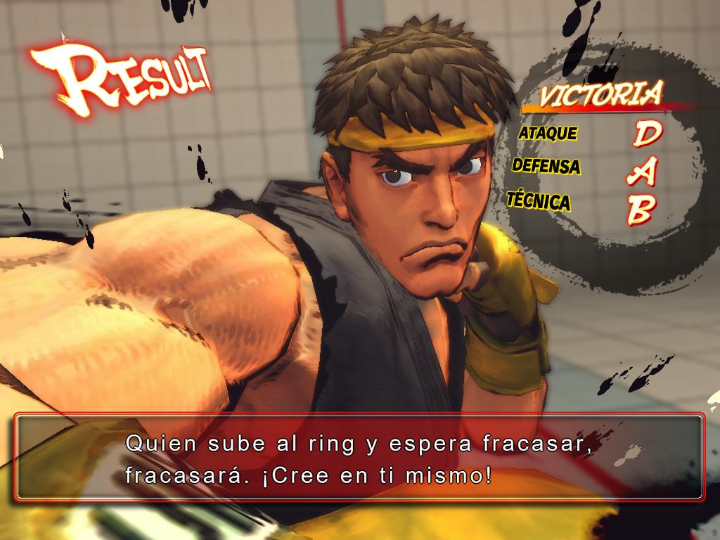 R.Mika's Training Room: Frases de Victoria SSF IV: Ryu
