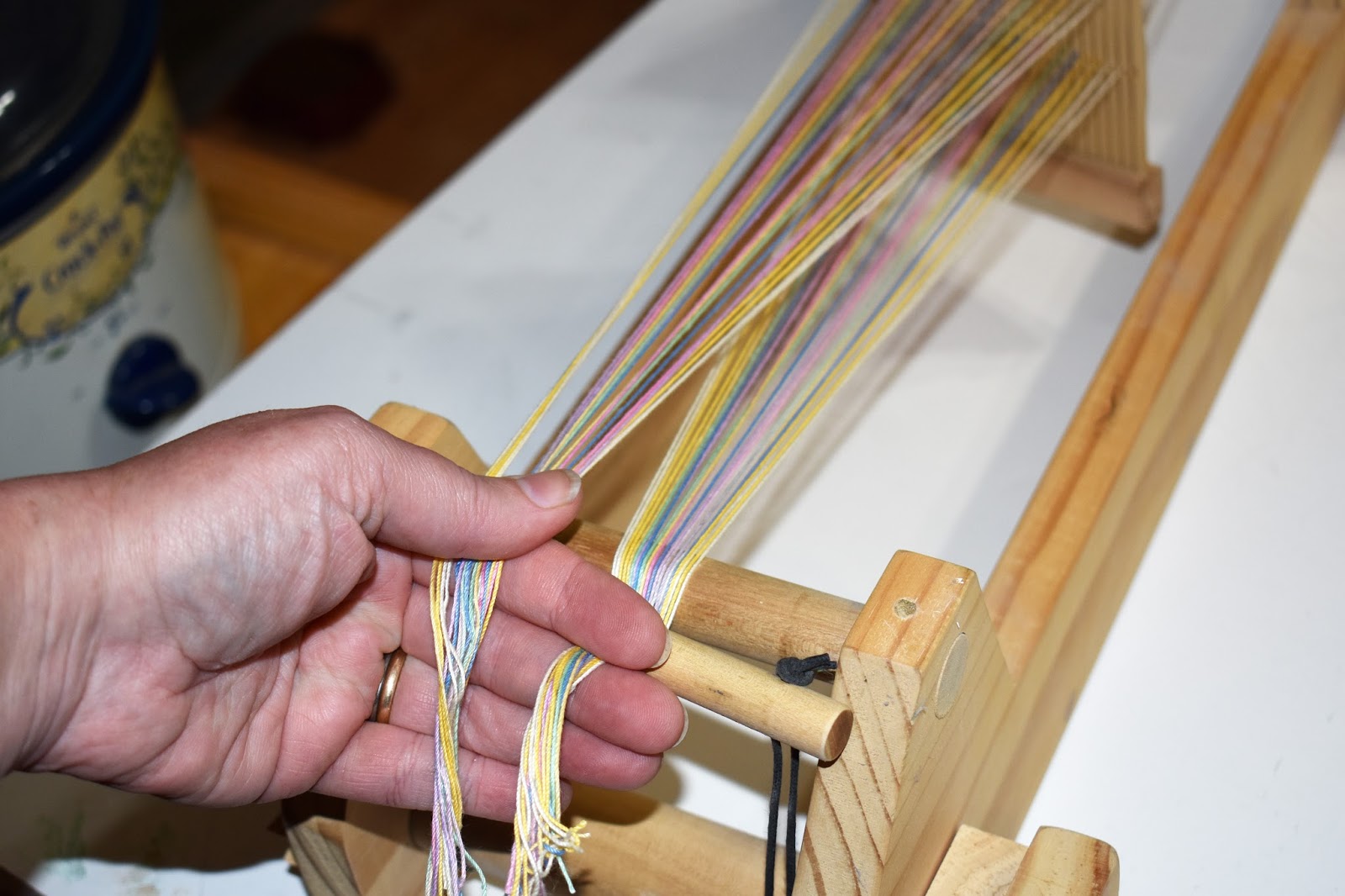 Tangible Daydreams: Tutorial: Warping the medieval box loom