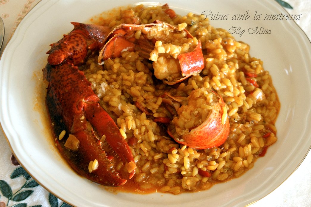 Cocina con Mina: Arroz con bogavante