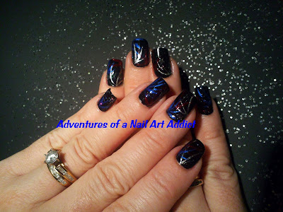 Adventures of a Nail Art Addict: FIREWORKS!! Nail Art Addict Style