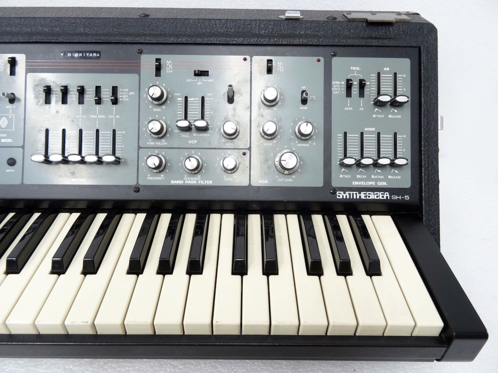 MATRIXSYNTH: Roland SH-5 Vintage Analog Synthesizer SN 480744