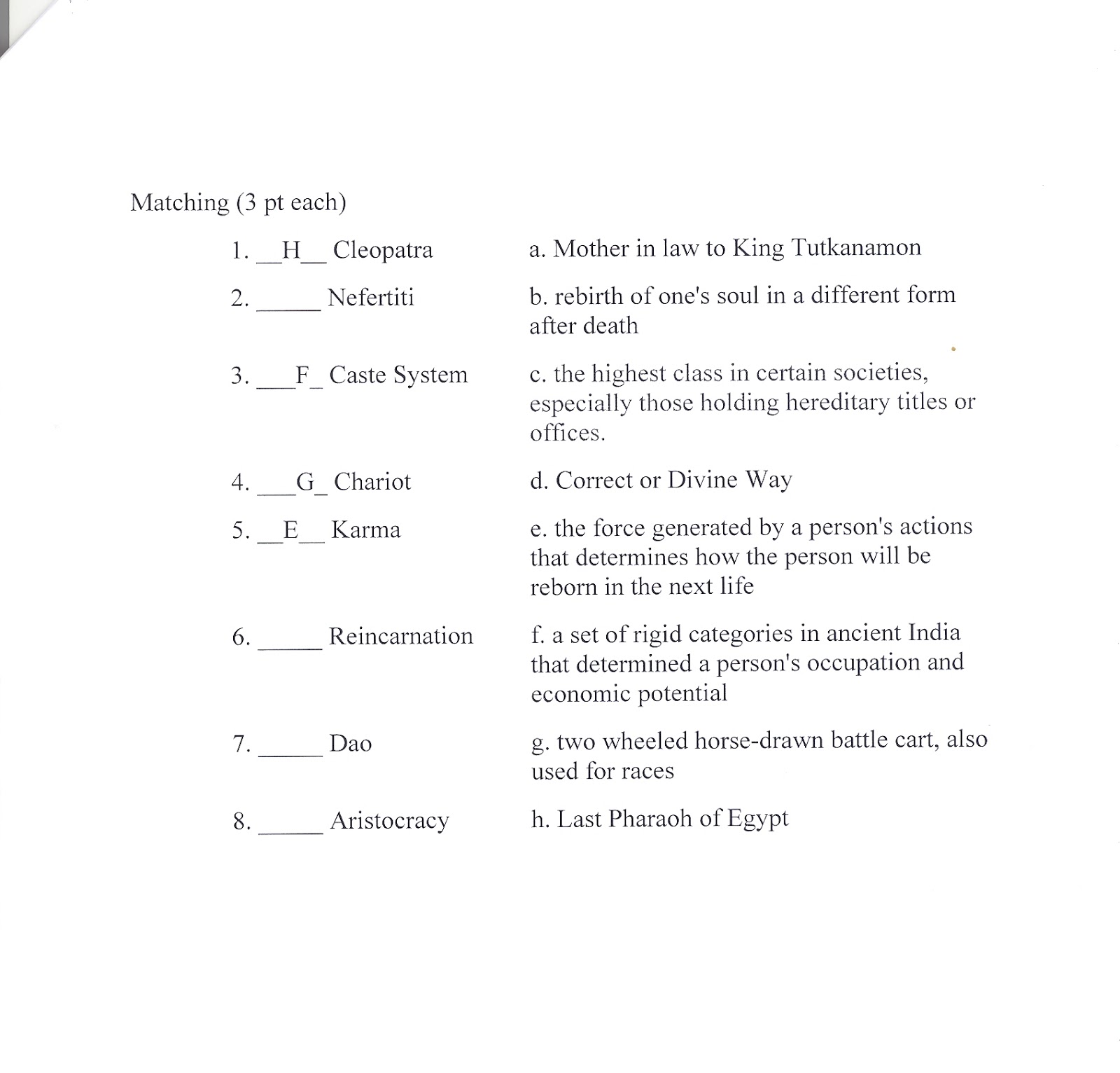 Mr. E's World History Page: World History 2019-2020: Chapter 3 - Early ...