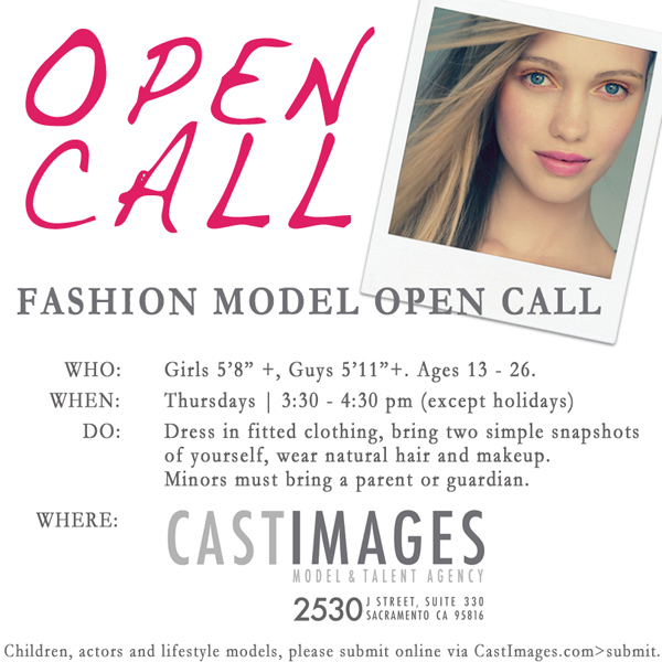 Cast Images: Fashion Model Open Call!