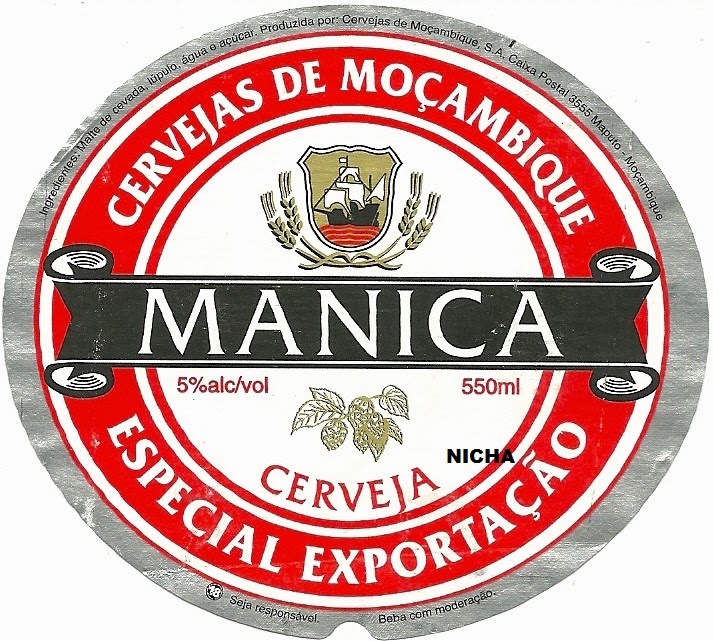 Rotulos Cerveja Cont.Africano: CERVEJA MOÇAMBIQUE
