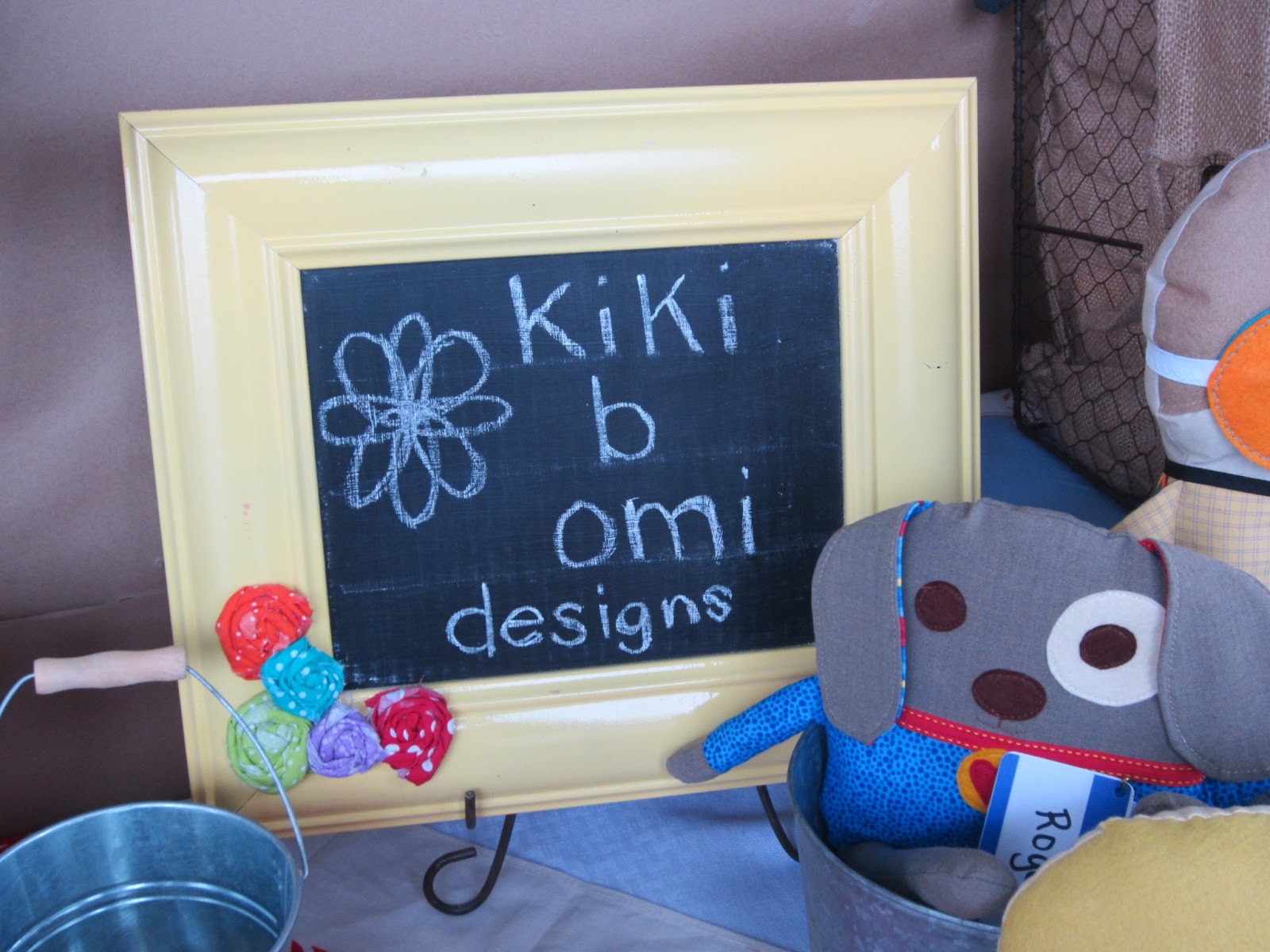 Life Is Just a Bowl of Cherrys: Craft Booth Sign and Name Tag