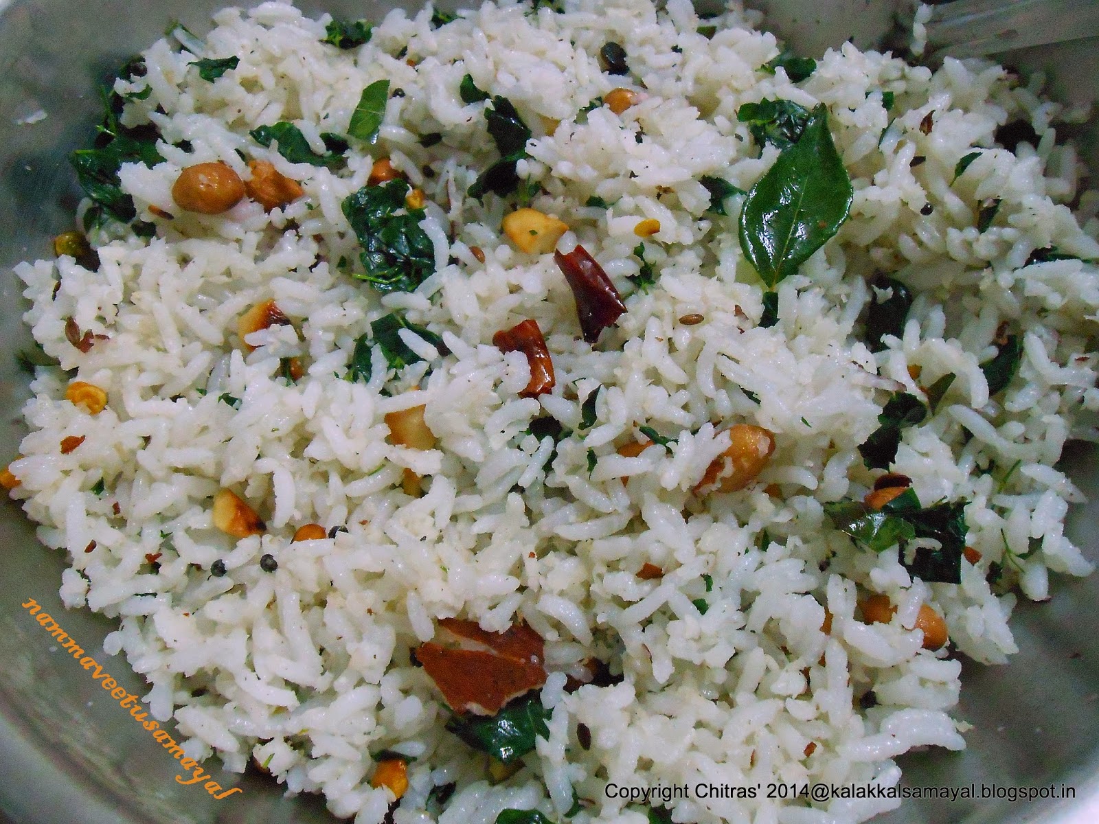 kalakkalsamayal: Tulsi Rice