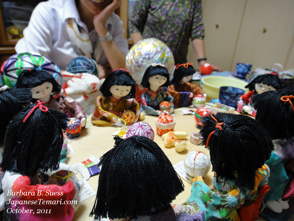 Japanese Temari: Ancient Ceremonial Lights, a temari class in Japan