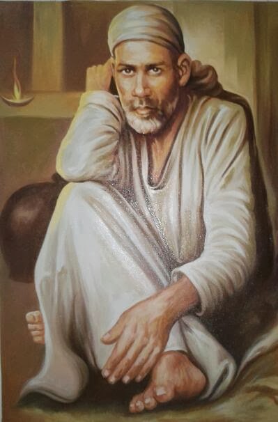 Portrait painting art - Bollywood artist Mumbai: SHIRDI SAI BABA ...