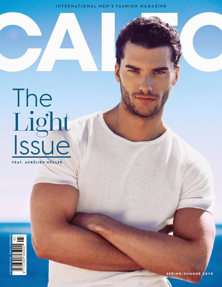 Dan Hyman y Aurélien Muller en portada de CALEO Magazine Spring/Summer 2015