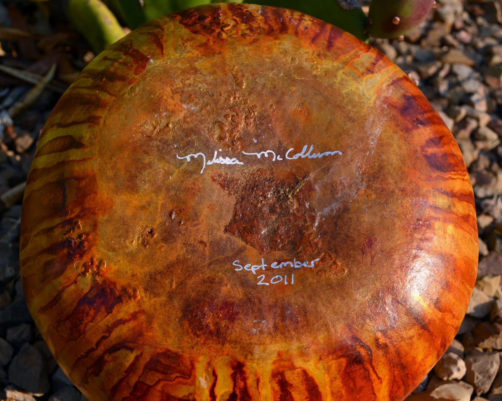 Tangible Daydreams: The finished gourd