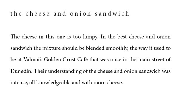 Winged Ink: Tuesday Poem: The Cheese and Onion Sandwich, by Vivienne Plumb