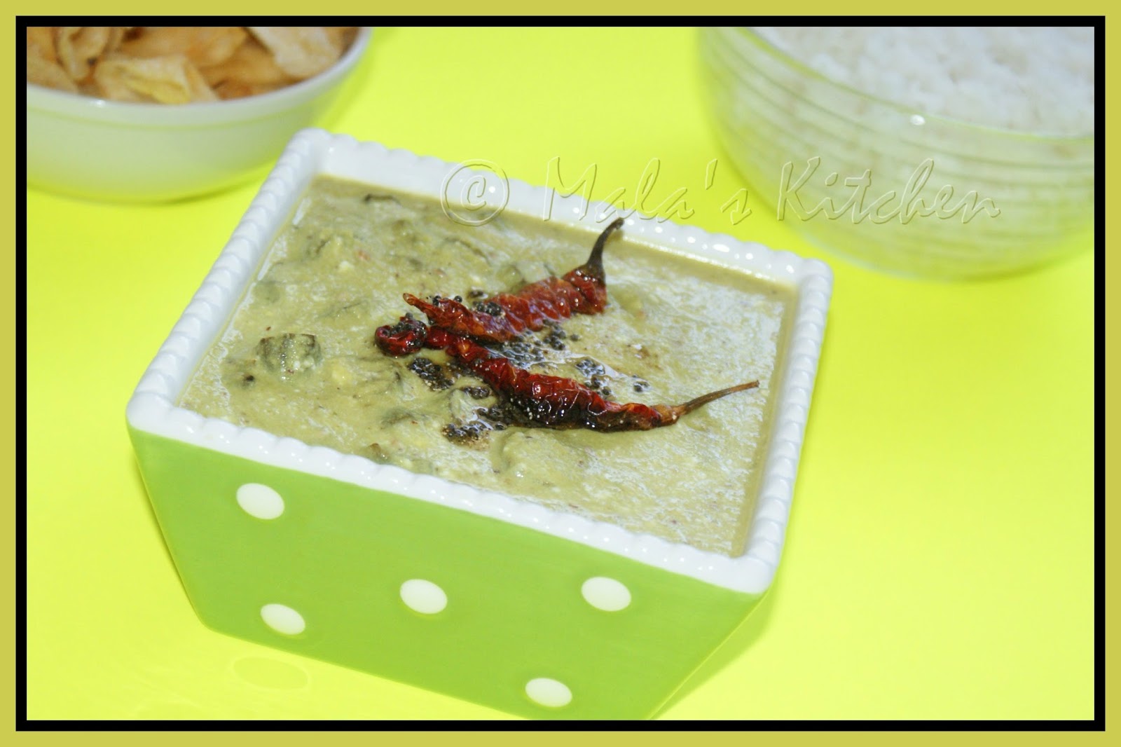 Bendekai Morukolomb / Okra Stew - Malas-Kitchen