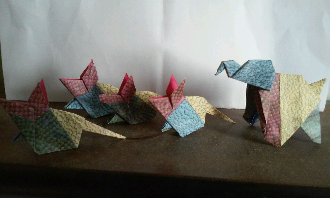종이접기 세상_Korean Origami Art ^^: Korean Origami_Animals_27