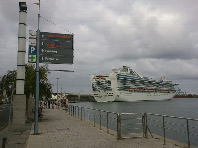 Turismo de Cruceros en Gran Canaria: El Barco Crucero Grand Princess de ...