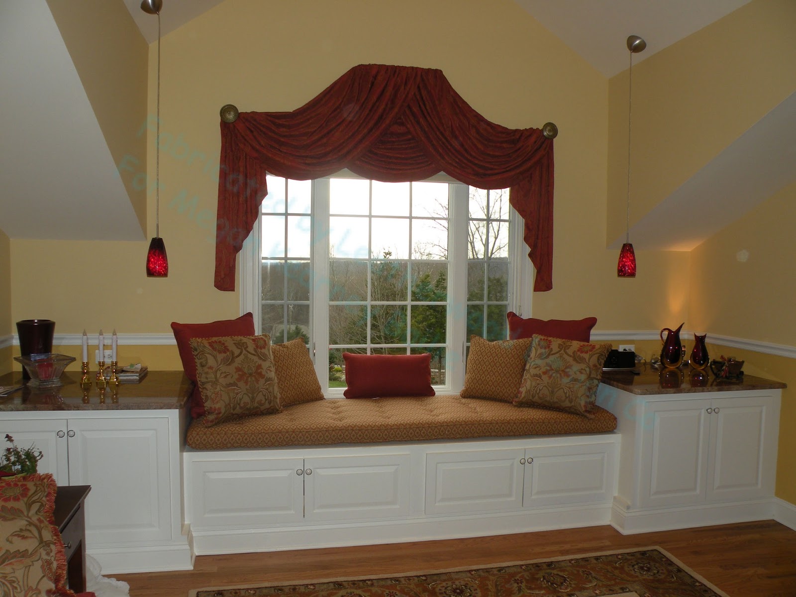 Leatherwood Design Co: Raised Swags installed!