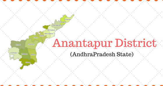 Anantapur District with Mandals and Tourist Places - AP State
