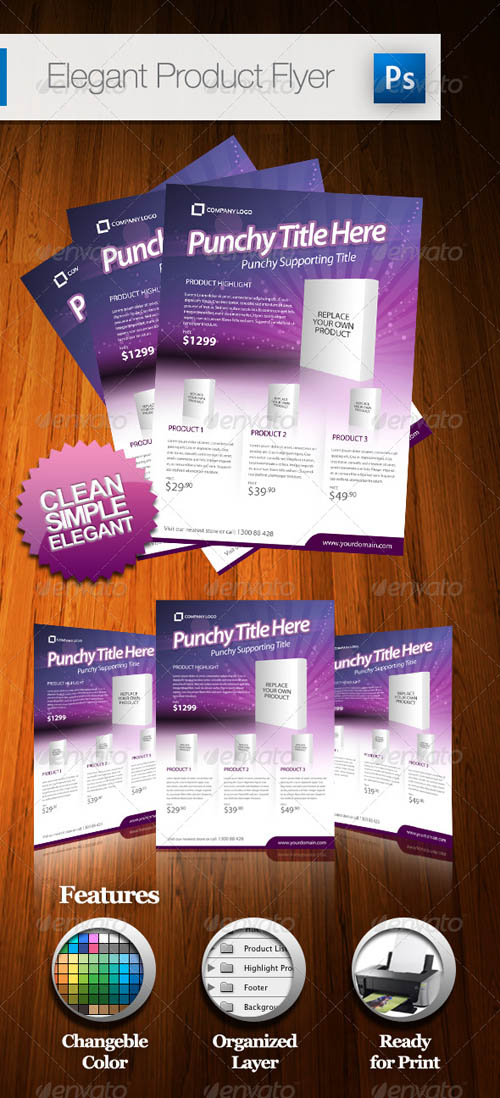 35 Best Flyer Design Templates | Mow Design | Graphic Design Blog